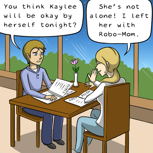 Robo-Mom | KatRaccoon Comics